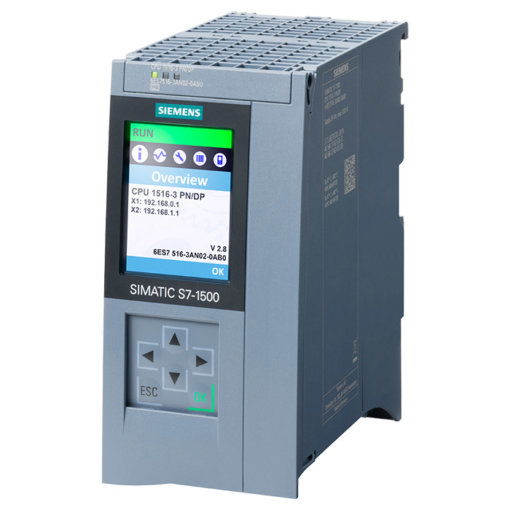 6ES7516-3AN02-0AB0 CPU 1516-3 PN/DP PLC S7-1500 SIEMENS